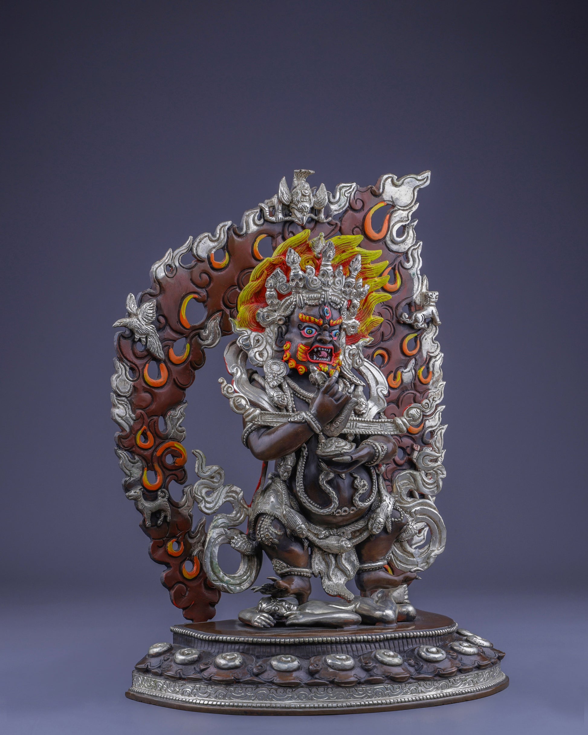 Sakya Mahakala | The Sacred Guardian of Tibetan Wisdom – Vajra Icon
